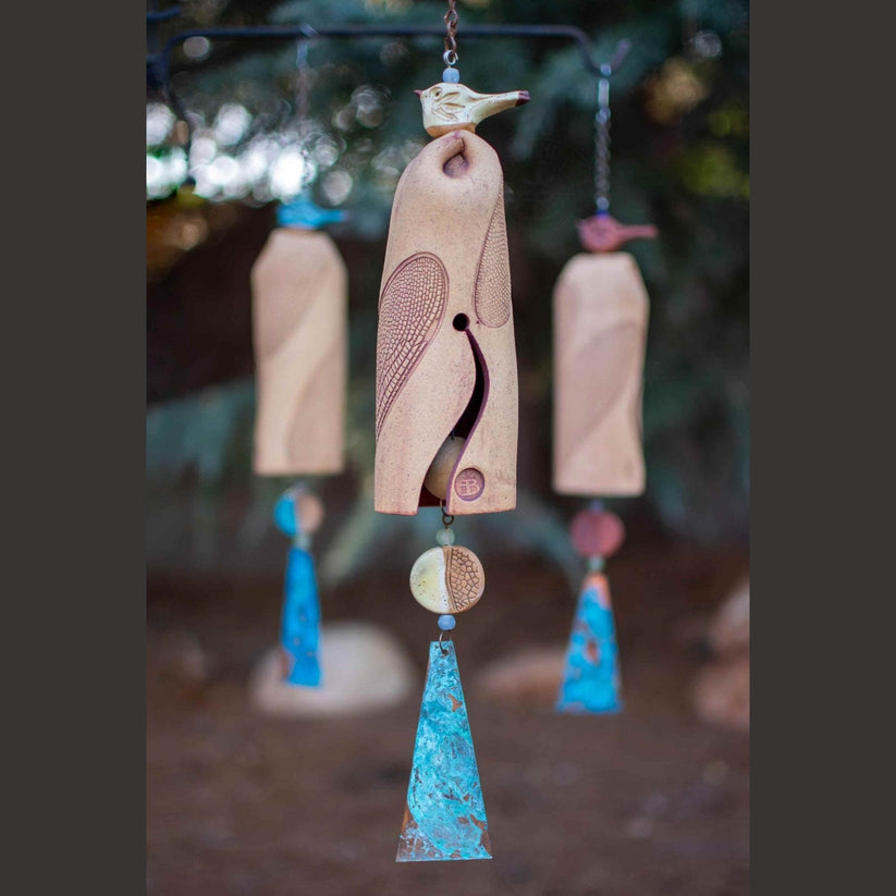 Beautiful Rustic Dragonfly Wind Chime – EarthWind Bells