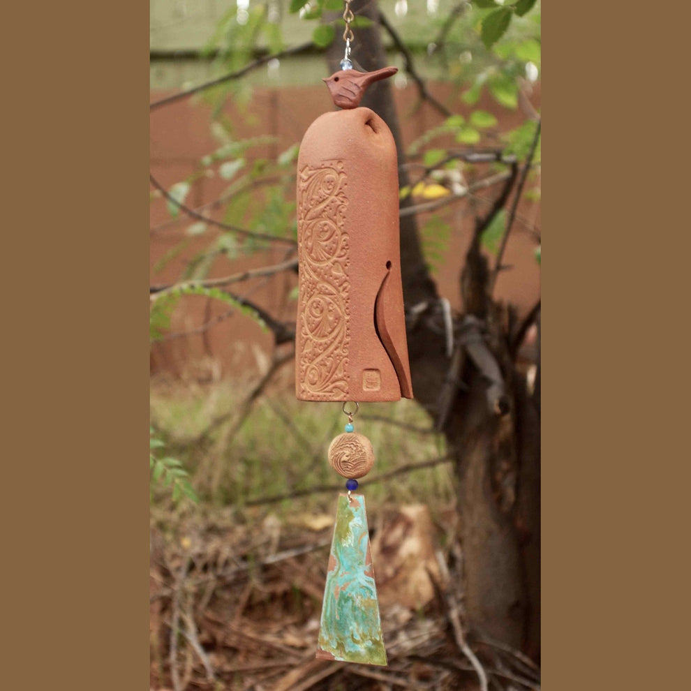 Ceramic Wind Chime for Traditional 9th Anniversary Gift – EarthWind Bells