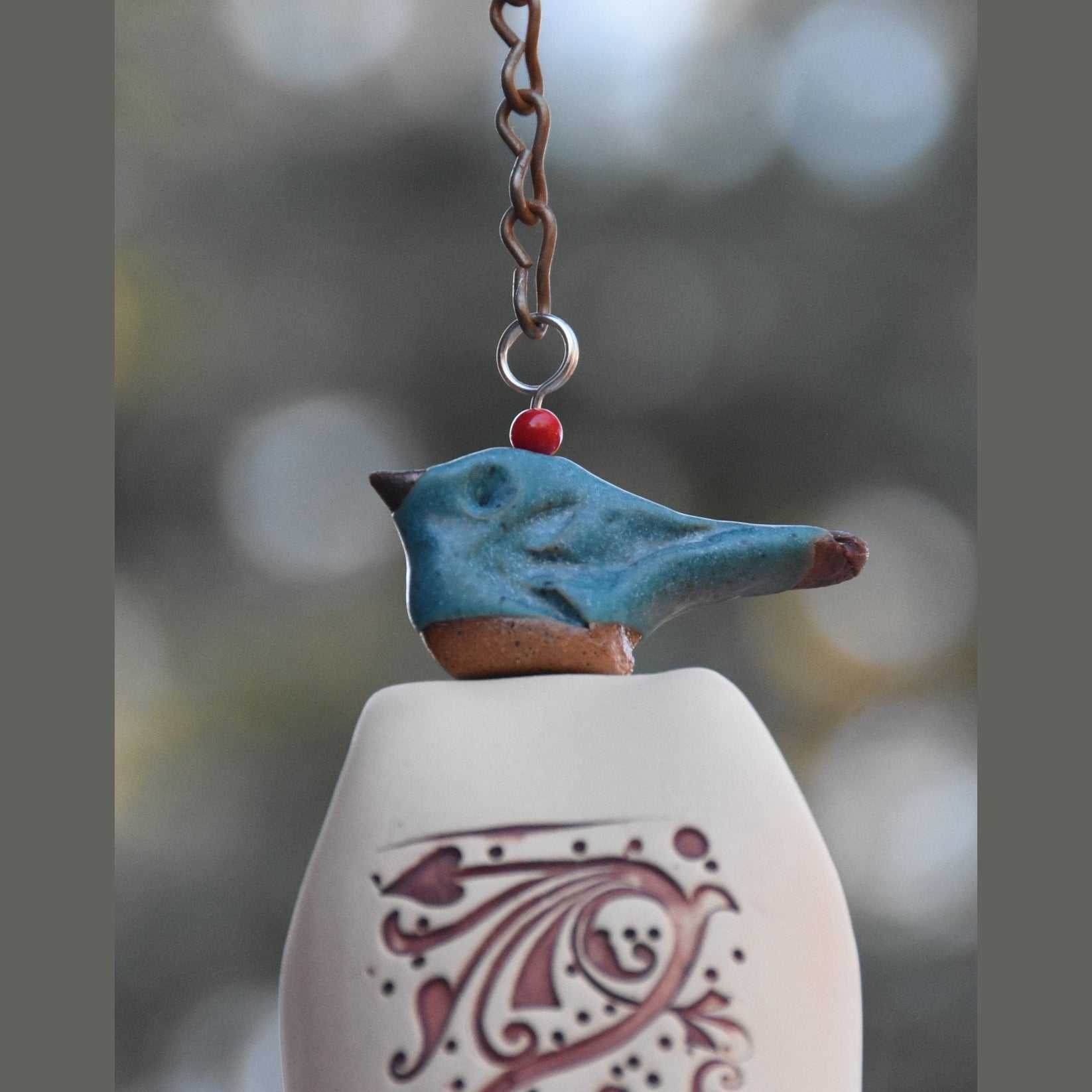 Ceramic Wind Chime for Traditional 9th Anniversary Gift – EarthWind Bells